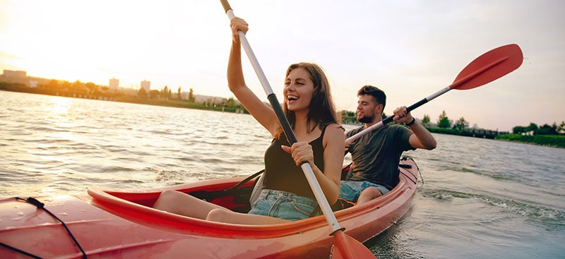 Ways to Make Kayaking a Romantic Date - Blazin' Paddles